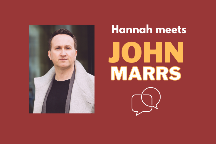 Hannah Interviews: John Marrs | Guille-Allés Library | Guernsey
