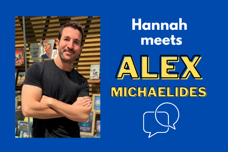 Hannah Interviews: Alex Michaelides | Guille-Allés Library | Guernsey