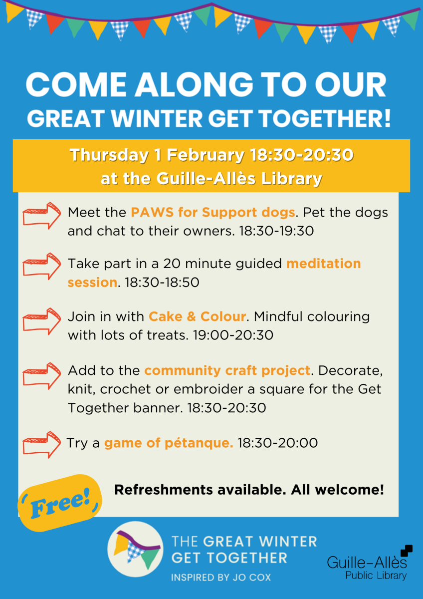 Great Winter Get Together | Guille-Allés Library | Guernsey