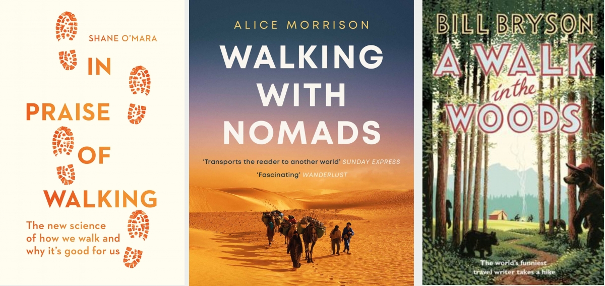 Best foot forward - 6 books about walking | Guille-Allés Library | Guernsey